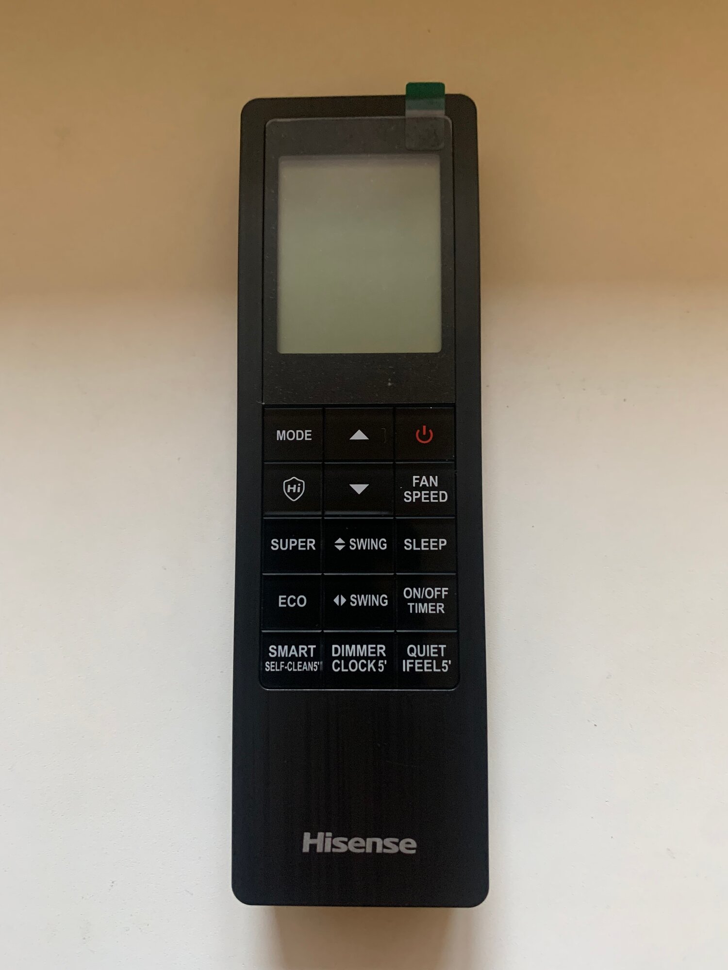 Пульт ДУ Hisense XHY-W6050, для кондиционера, оригинальный, черный