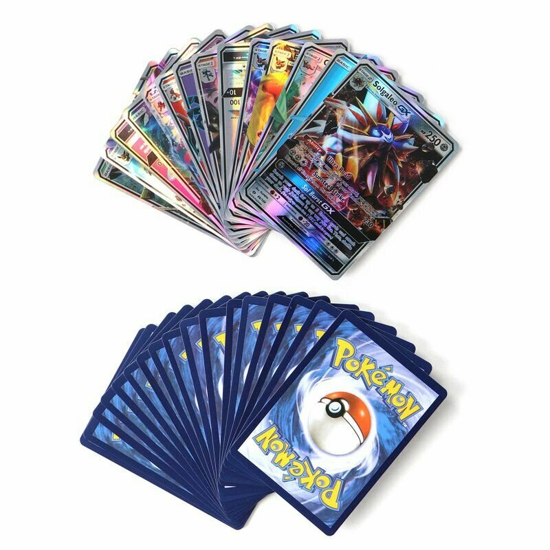 100 штук карточек покемонов из коллекции Пикачу, Pokemon cards