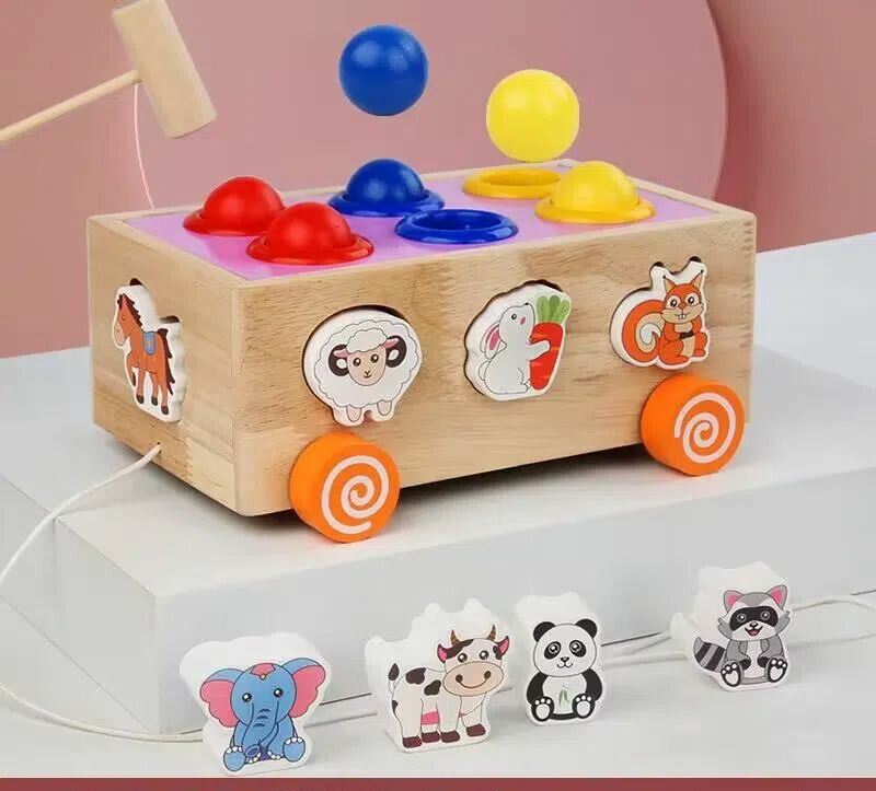 Развивающие детские игрушки, на которые нужно натягивать веревочки