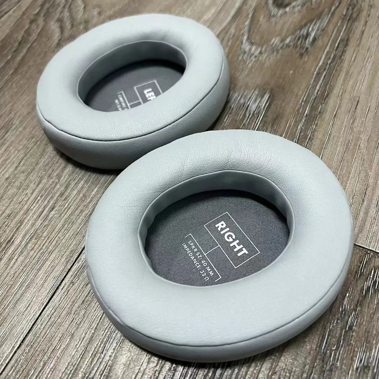 Амбушюры для Microsoft Xbox, кожаные Grey Ear Pads