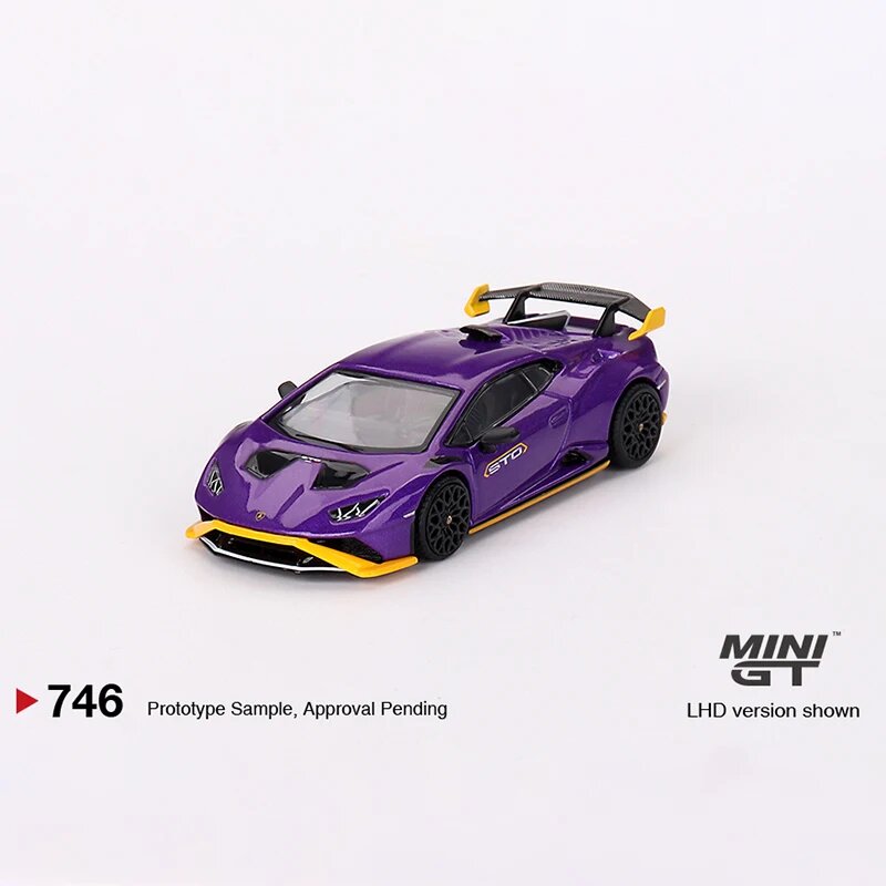 MINI GT 1:64 Lamborghini Huracan STO, MGT00746, фиолетовый