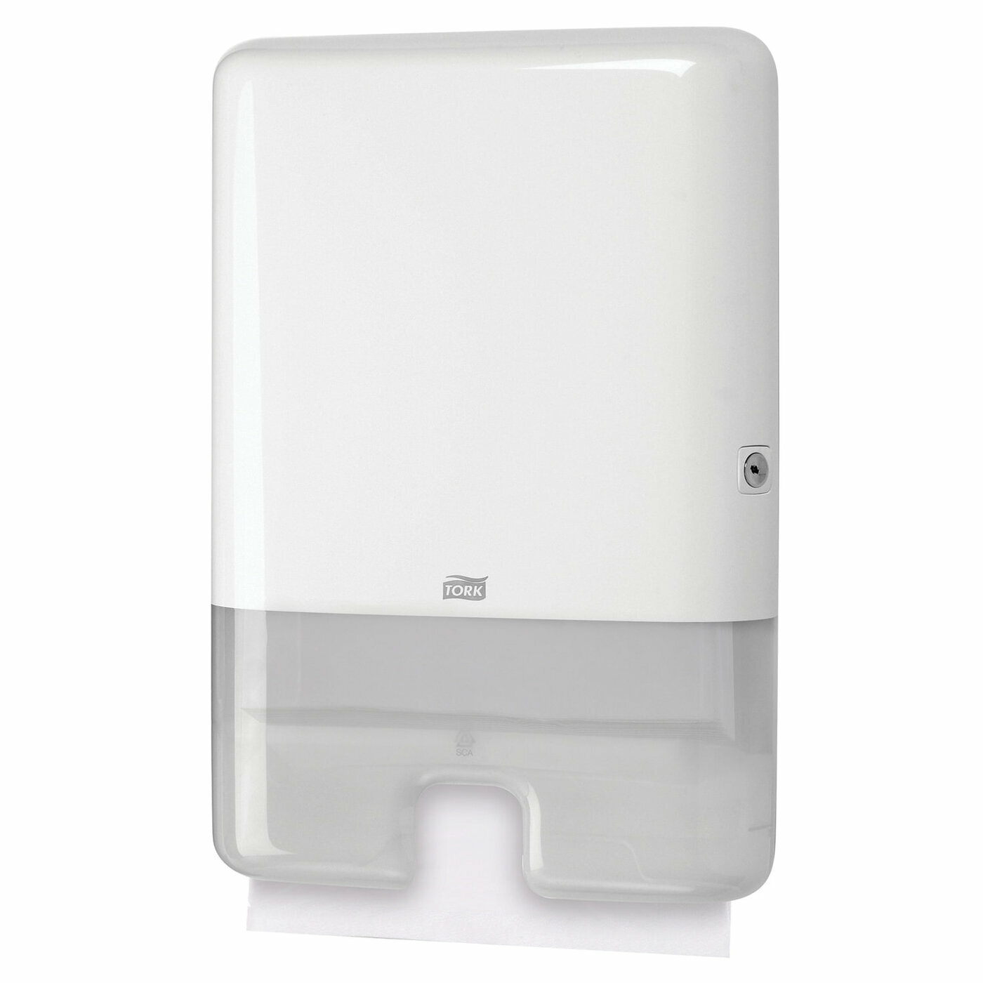 Диспенсер для бумажных полотенец Tork листовой, Xpress Multifold, H2, белый