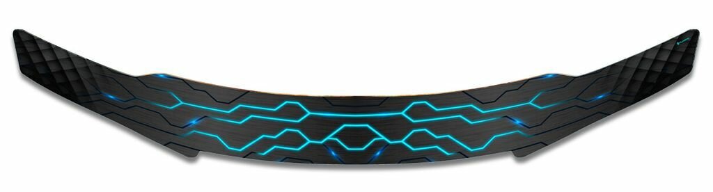 Дефлектор капота Серия "Полноцвет" Коллекция вариация 43 JAC J7 I поколение, лифтбек Год выпуска 2020-н. в.