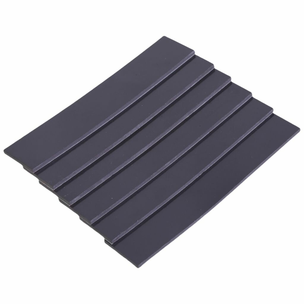 Упаковка из 6 многоцелевых сильных магнитных лент с клей, - 150x25x2 мм