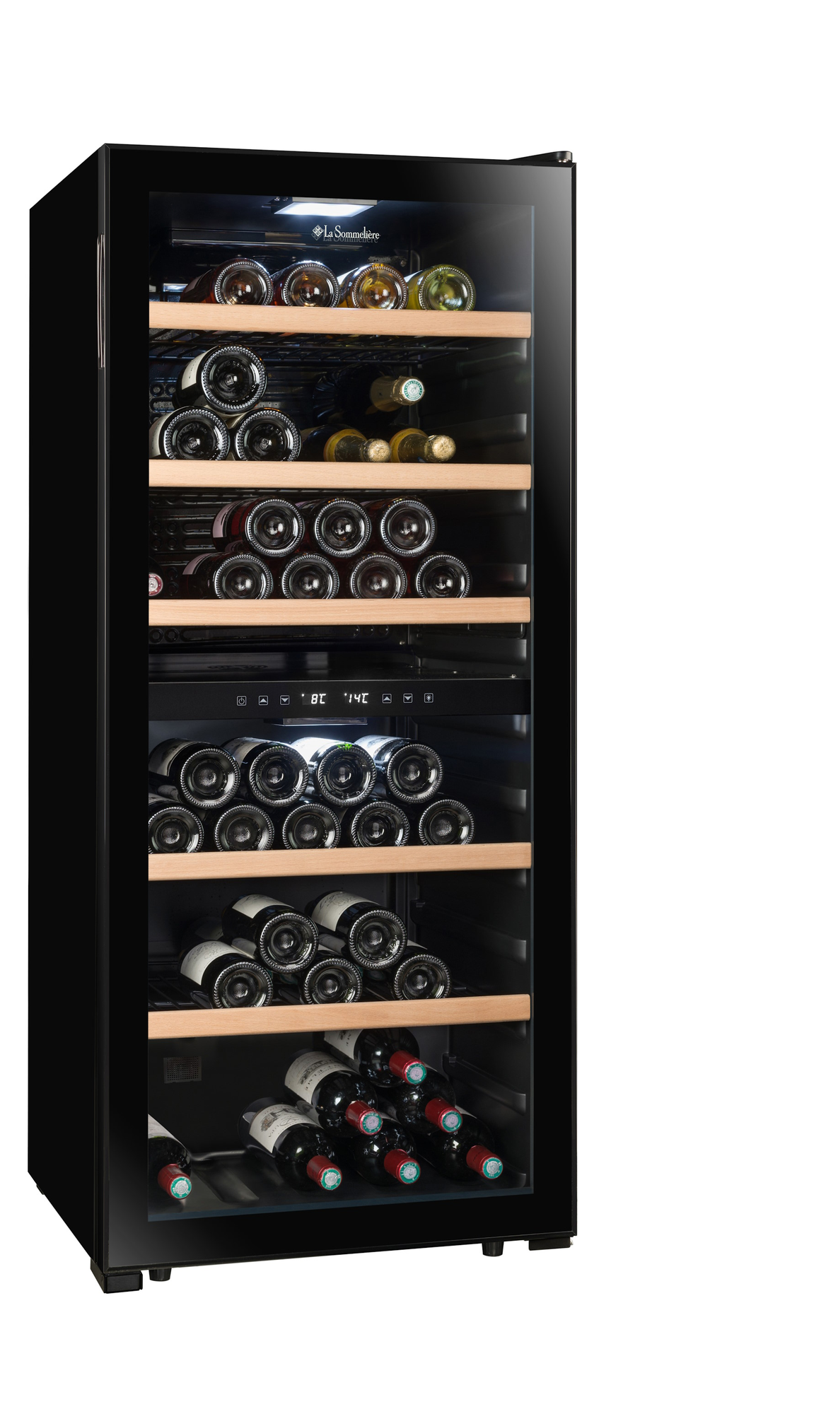Винный шкаф LaSommeliere LS102DZBLACK