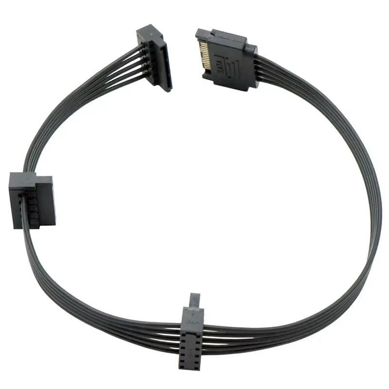 SATA разветвитель питания 1 на 3/4/5/6 1 to 3