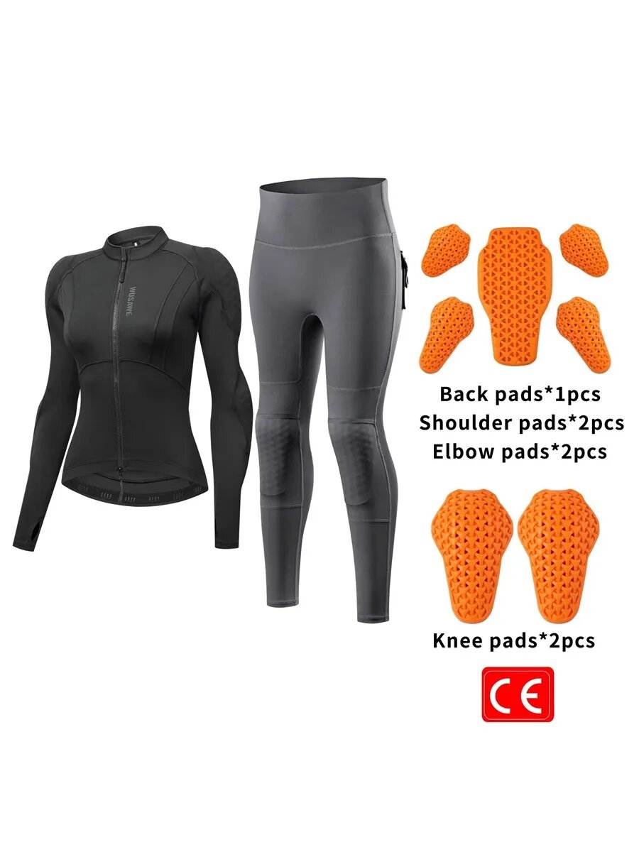 WOSAWE MD292 Мотоциклетная мягкая бронекуртка женская