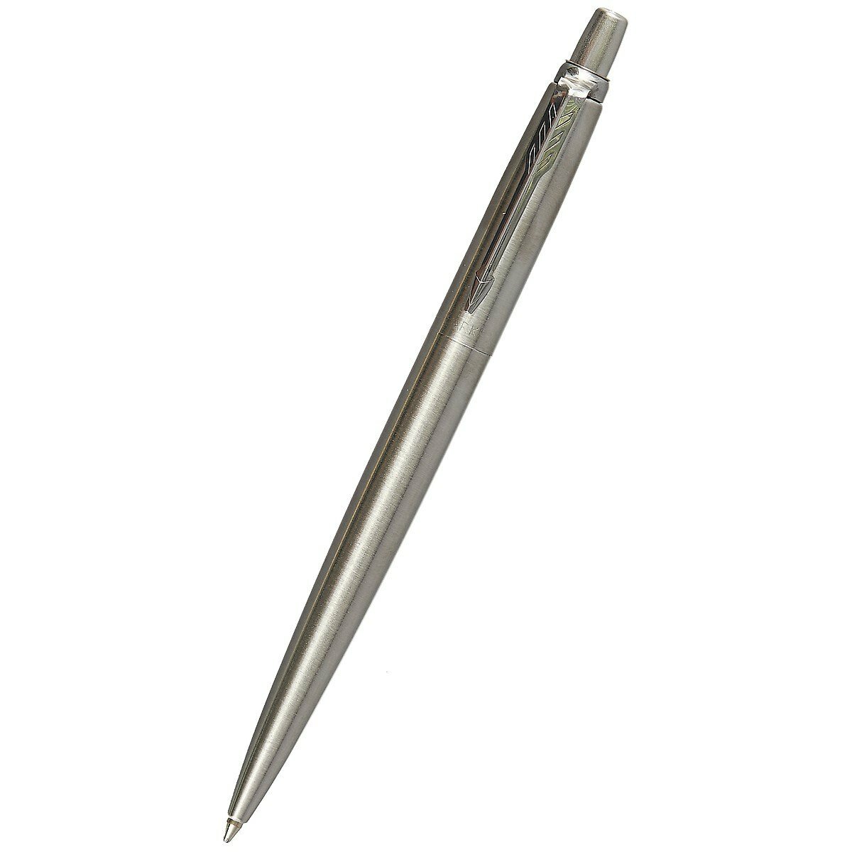 Ручка шариковая Parker, Jotter Stainless Steel CT, подарочная синяя