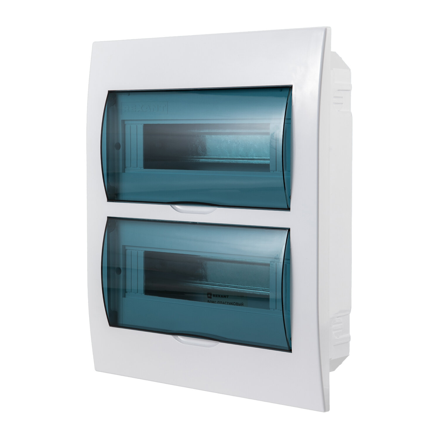 Щит распределительный встраиваемый для модульных устройств ЩРВ-П-24 пластиковый, IP41, 347х303х102 мм, REXANT