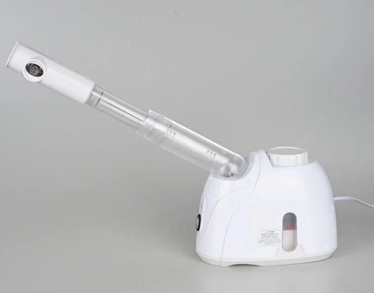 Отпариватель с горячим распылением для лица с выдвижной рукой, увлажнитель с теплым туманом для спа-салонов для лица, увлажнение, домашнее использование или салон, Long pipe-EU