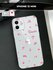 Чехол на Apple iPhone 12 mini / Айфон 12 Мини с принтом "Romantic 2", прозрачный