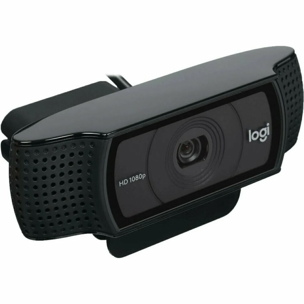 Веб-камера Logitech HD Pro C920 чер.2Mpix 1920x1080 USB2.0, микр(960-001062), 2396594