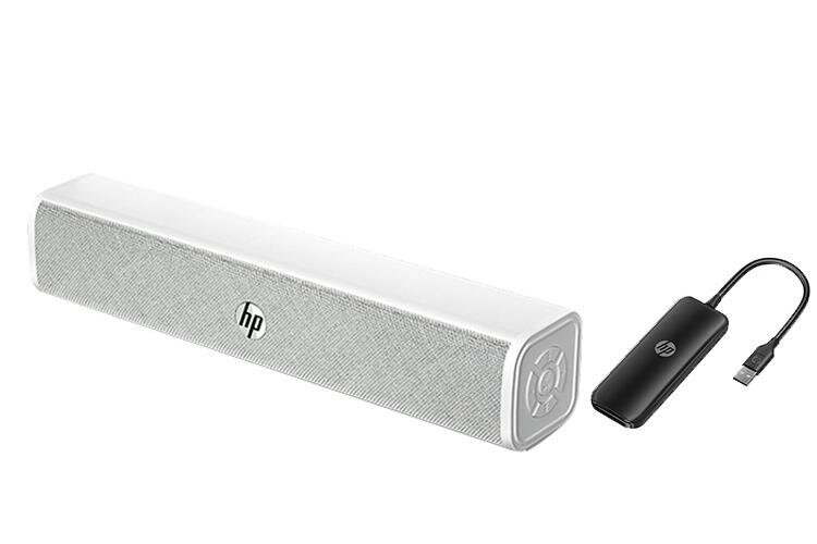 Колонка HP HUIPU WS1 Bluetooth проводная, белая, объемный стереозвук