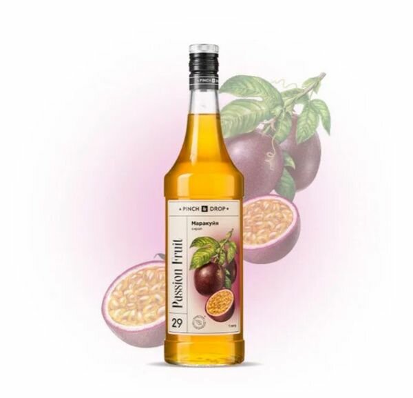 Сироп "Маракуйя" Pinch&Drop; стекло; 1л.