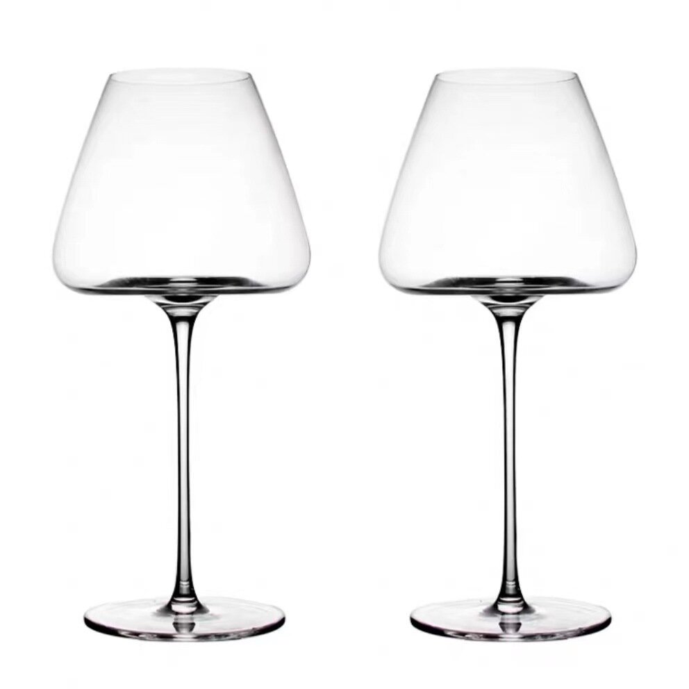 Набор бокалов для красного вина Бордо из хрусталя ручной работы для домашнего использования, персонализированный роскошный высококачественный декантер, креативный экстра-большой бокал