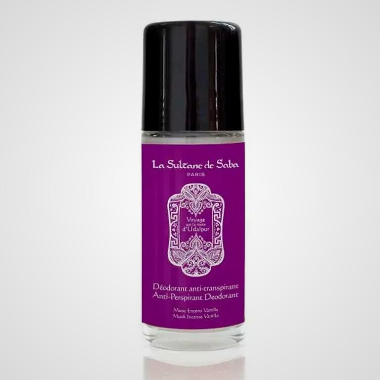 Дезодорант-антиперспирант мускус/ладан/ваниль 50 мл La Sultane de Saba Anti-Perspirant Deodorant Musk Incense Vanilla Антиперспирант 50 мл