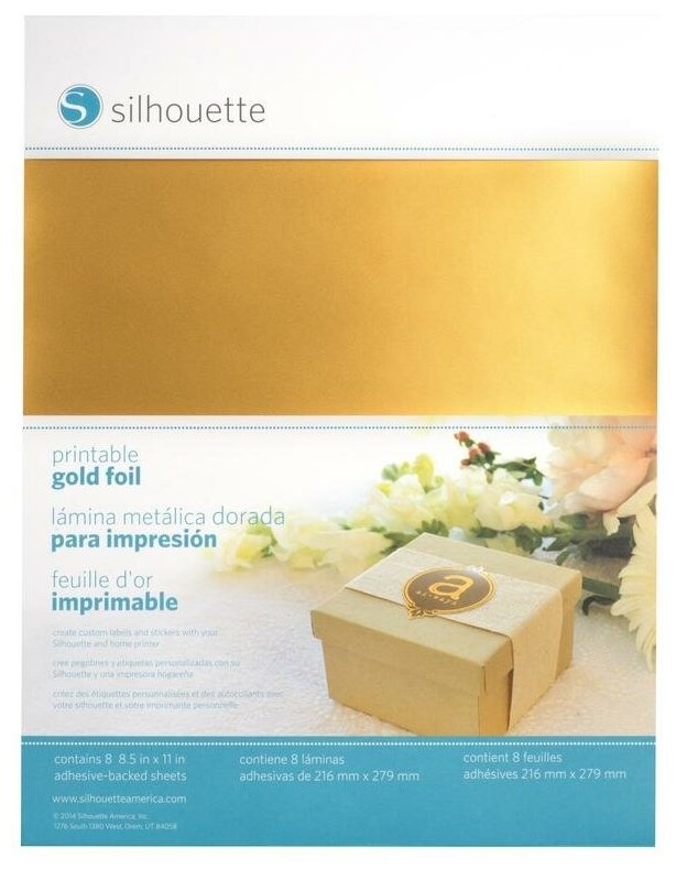 Фольга Золото для печати и резки