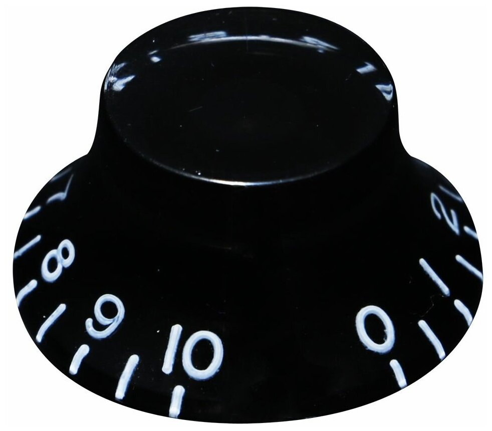 Ручка потенциометра Hosco SKB-160I, Bell style, дюймовая, чёрная