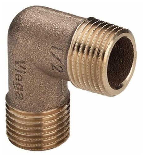 Угол Viega бронзовый НР 1" (317997)