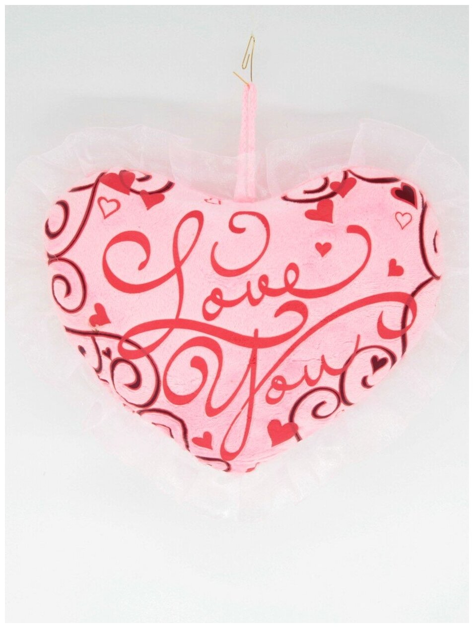 Мягкая игрушка Сердце 25 см.