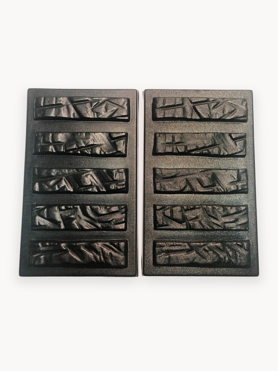 Форма для гипса и бетона, декоративный камень, Альфа 16 Hitech (2 шт.)