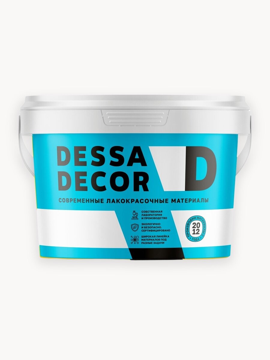 Декоративная штукатурка карта мира Арт Бетон DESSA DECOR 15 кг, цвет белый