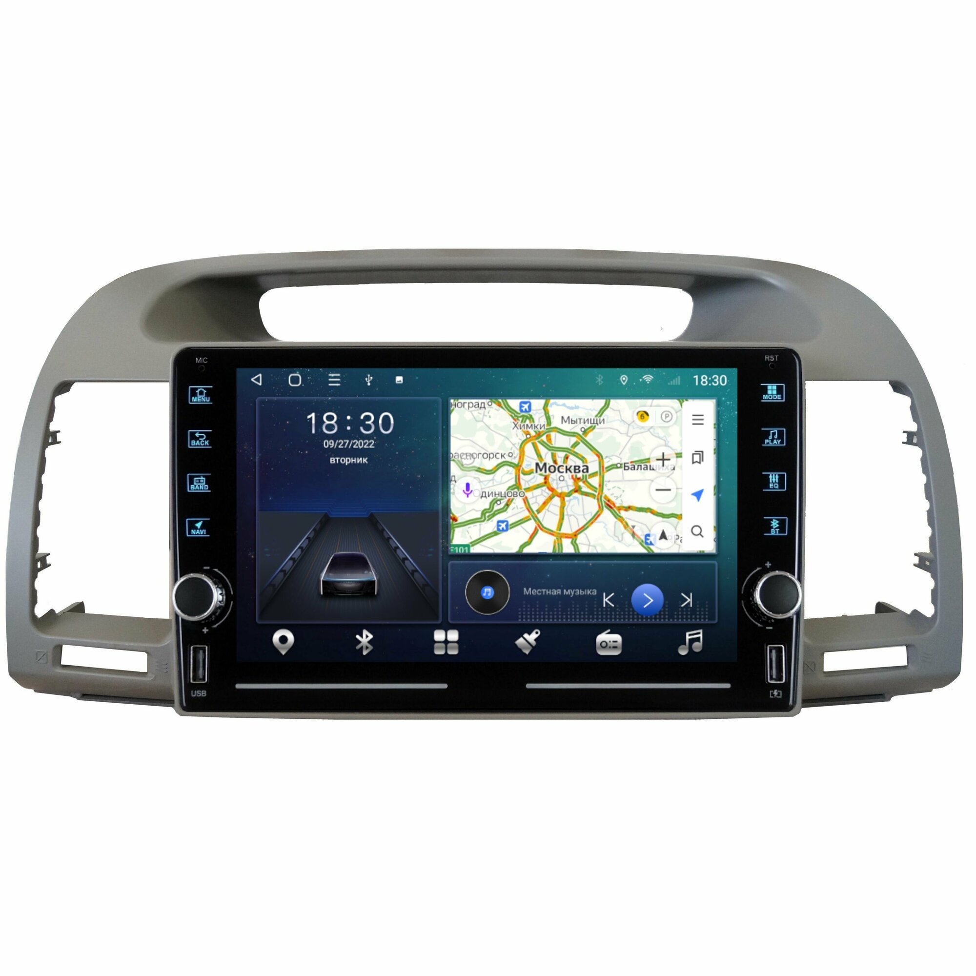 Магнитола R320 Toyota Camry 30 1999-2006 с Android 13 - 8 ядер - 3+32Gb - CarPlay - 4G(Sim)