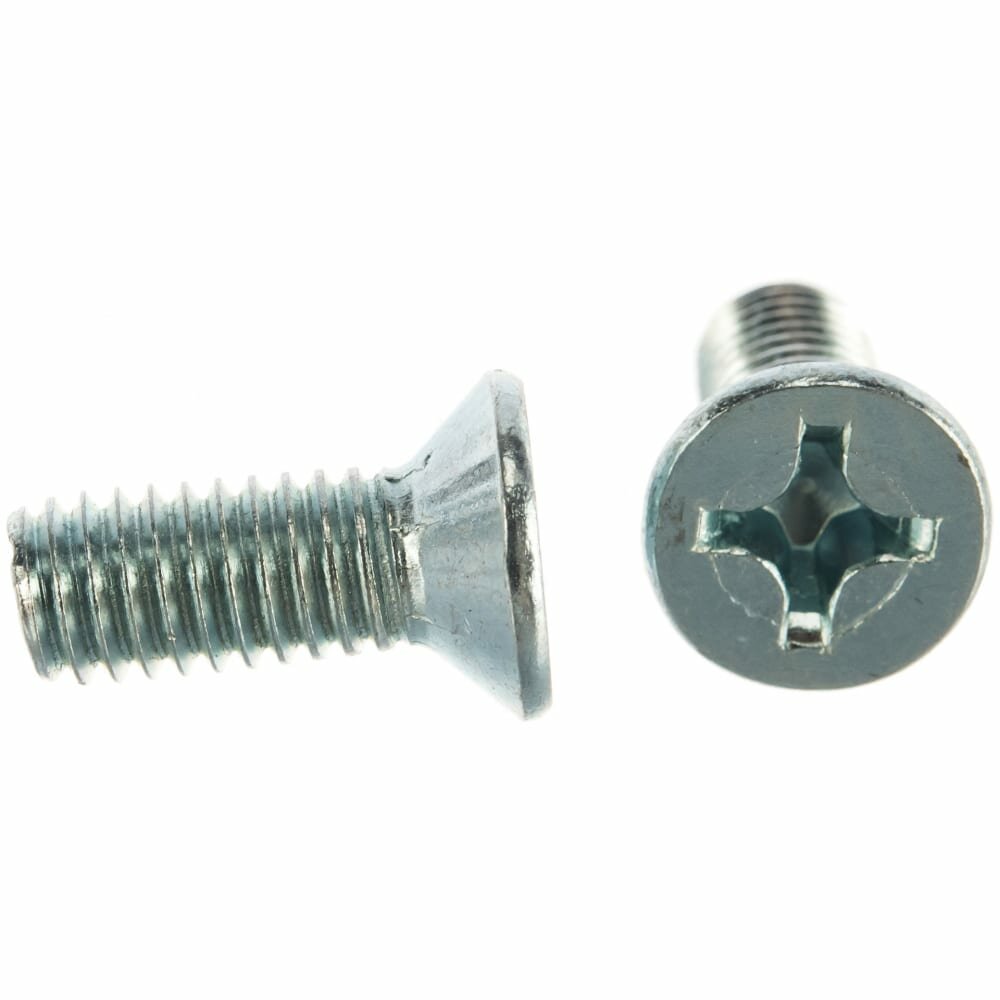 Потайной винт Метизный двор M6x16 DIN 965, 100 шт. 4607159066800