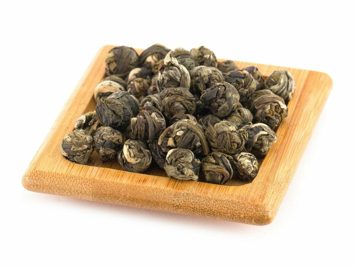 Чуньцзи моли лунчжу (Весенняя жасминовая жемчужина дракона) Вес: 50 гр