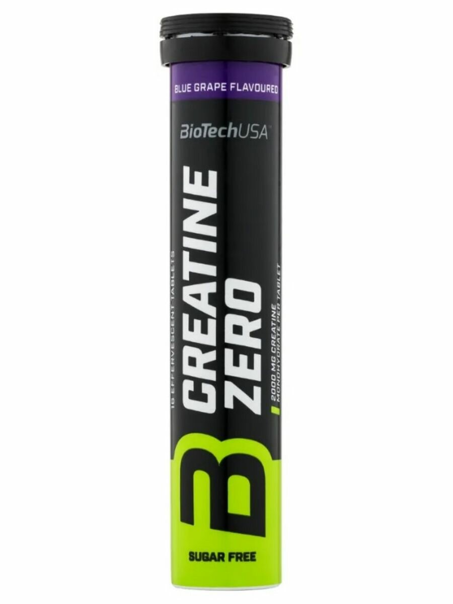 BioTech Creatine Effervescent 18 tabs (Синий виноград)