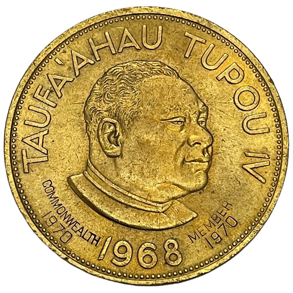 Тонга 2 паанга 1968 г. (Член сообщества 1970 г.)