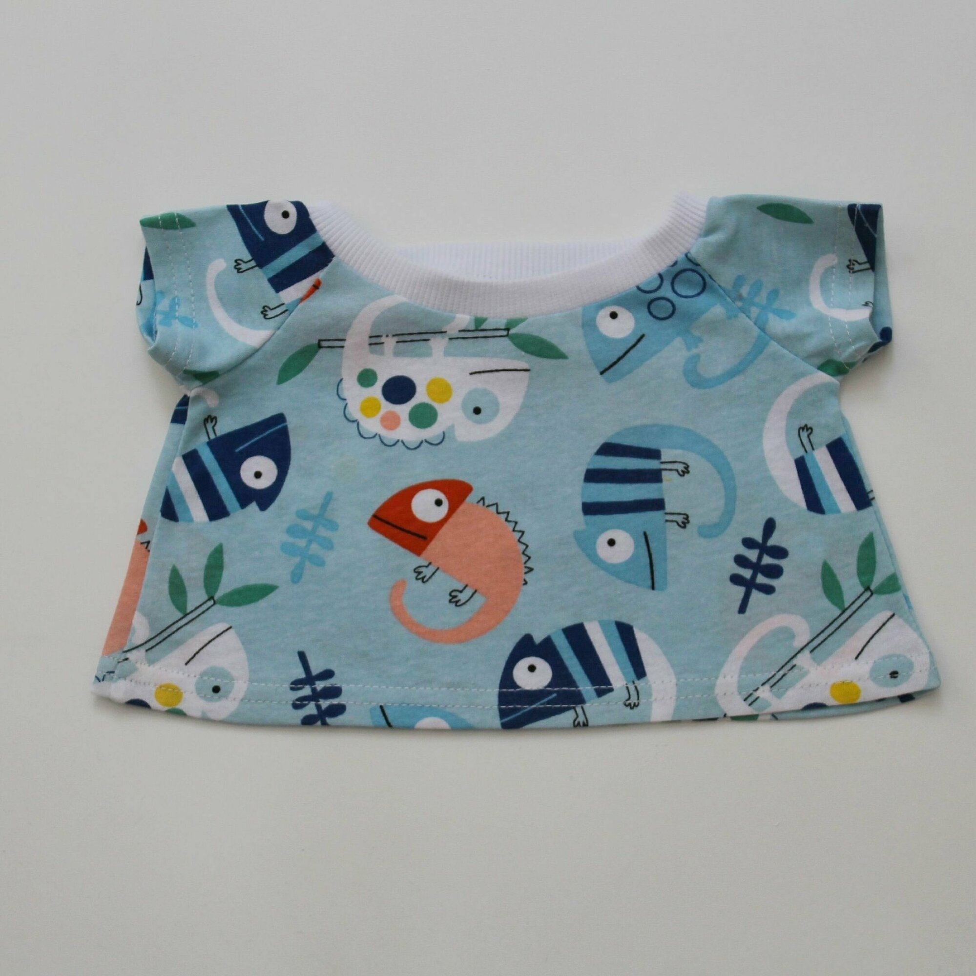 Футболка для кота Басика 30 см и кошечки Ли-ли 27 см