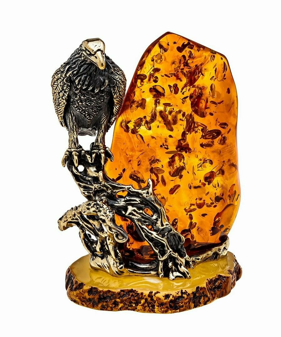 Статуэтка Птица Ворон у скалы 1177