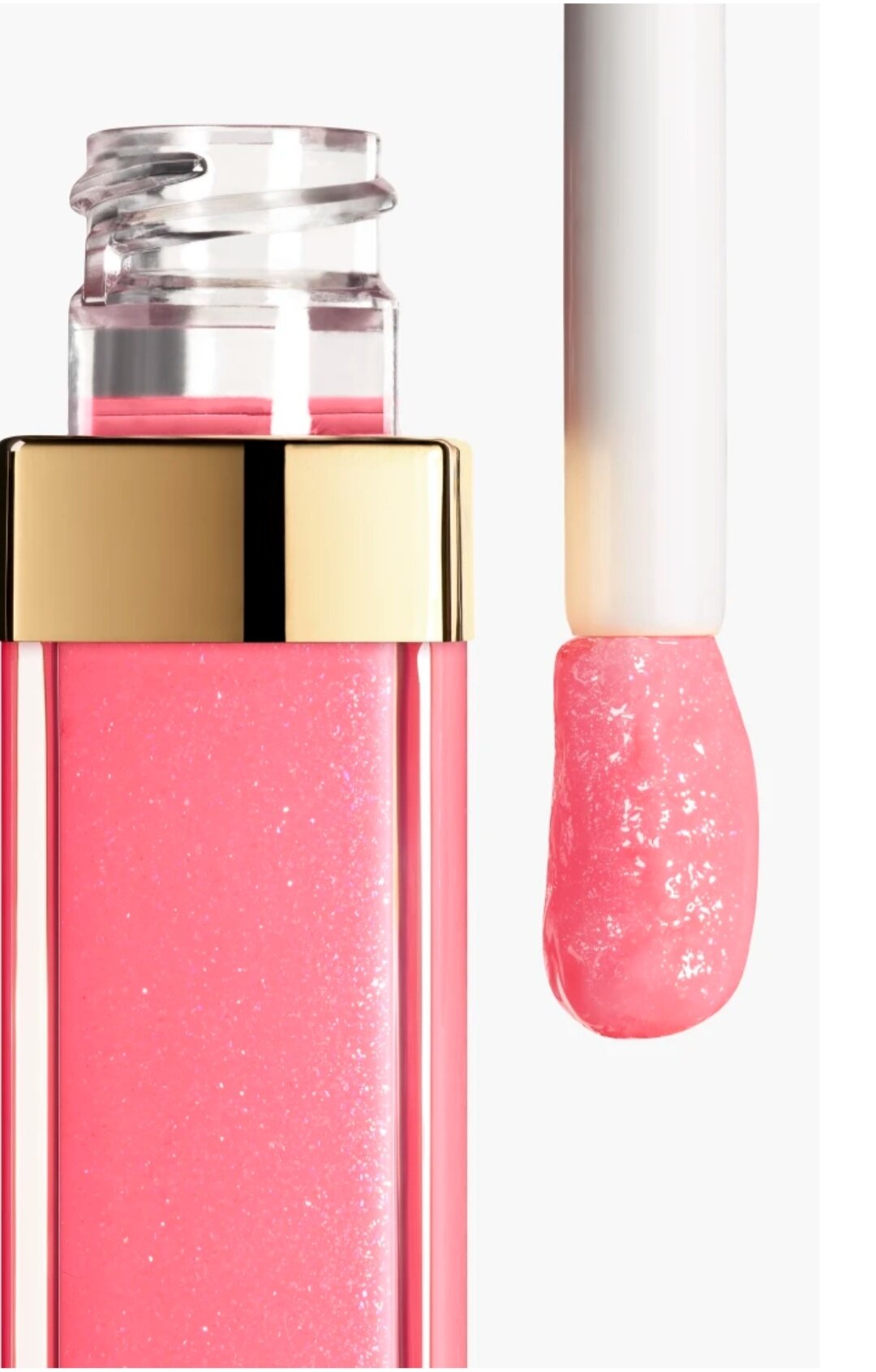 Блеск для губ CHANEL Rouge Coco Gloss 5.5 г | Ультраглянцевый, увлажняющий | Тон 728 Rose Pulpe