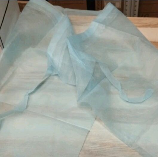 10шт Накидка для пациента 1600х1100 мм плотность 25 г/м2 спанбонд