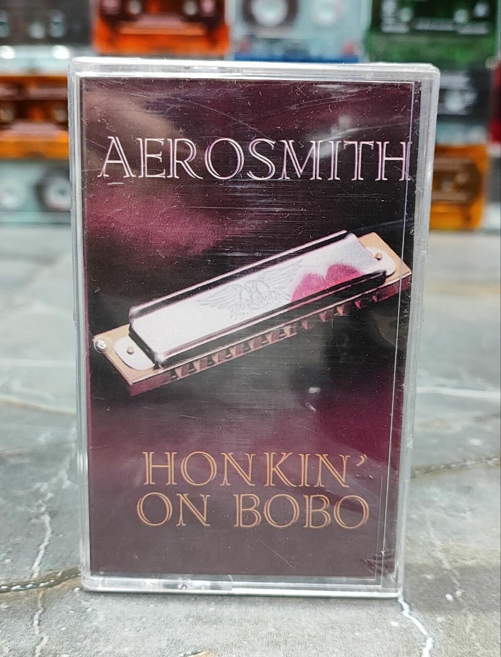 Aerosmith Honkin' On Bobo, 2004, (кассета, аудиокассета) (МС), .