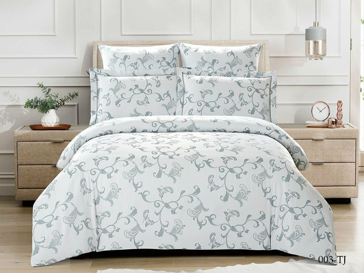 Комплект постельного белья 2,0 CLEO 21/003-TJ Tencel Jacquard тенсел жаккард