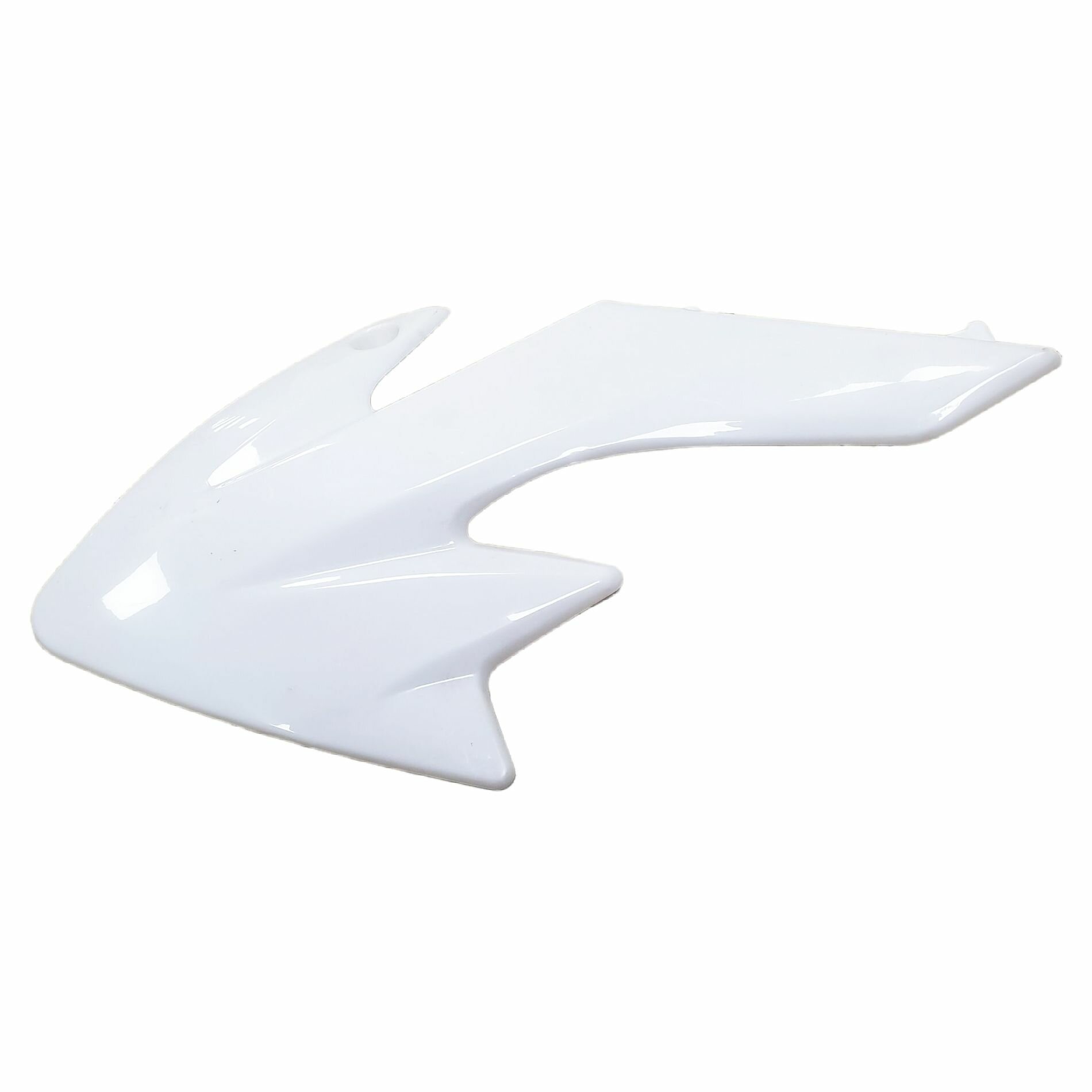 Пластик, передняя часть L, Evo/Kid, для мотоцикла, цвет пластика белый