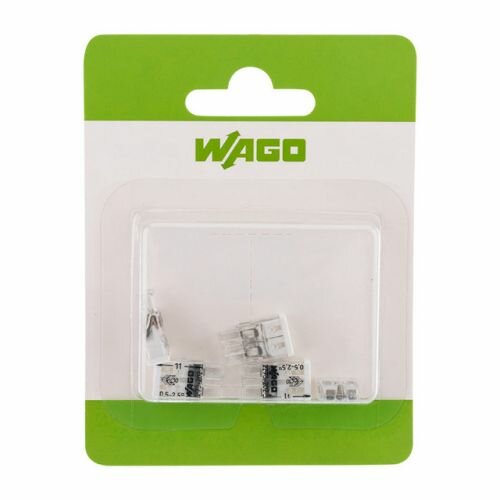 Экcпресс-клемма Wago 2273-202, 2-проводная, до 2.5 кв. мм, 5 шт.