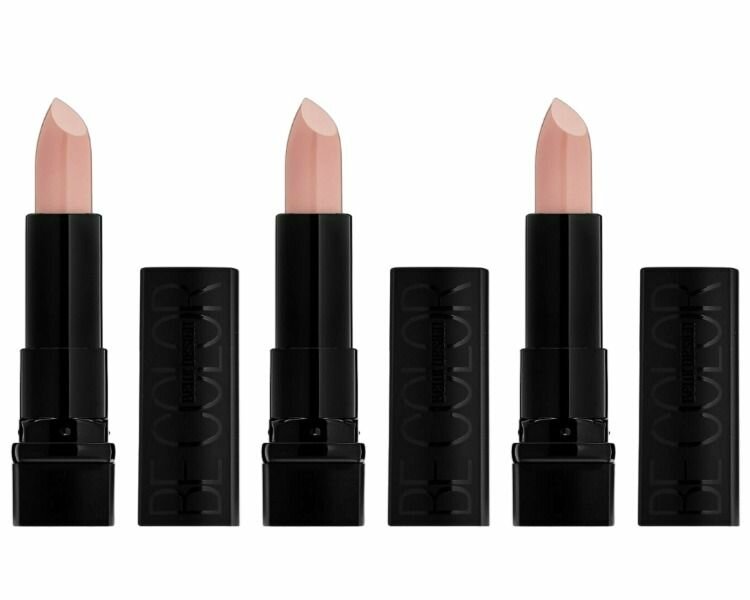 BelorDesign Губная помада Be Color, тон 101 нежный персик, 4,3 г, 3 шт