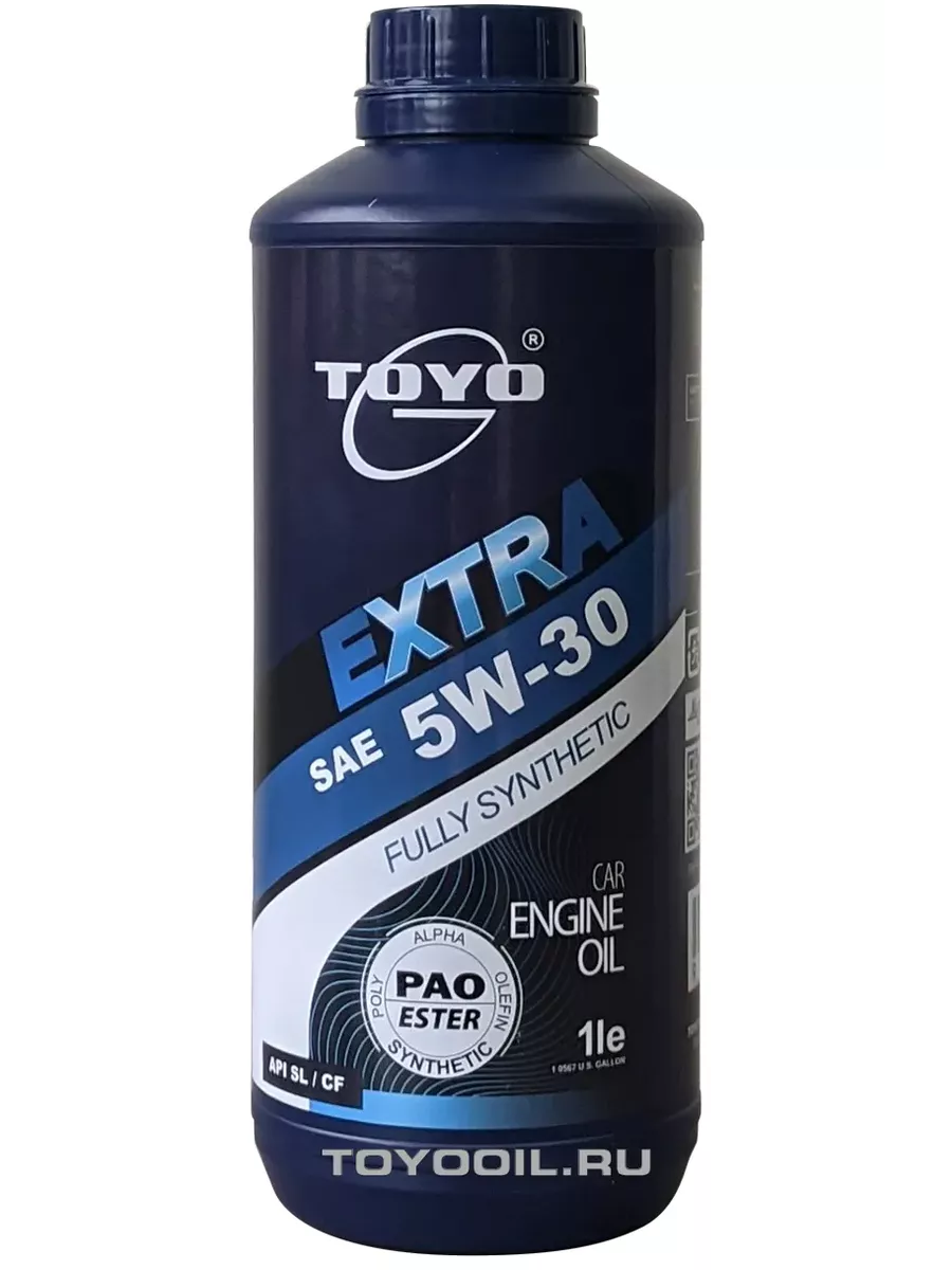Моторное масло Toyo extra sae 5w-30, api sn/cf