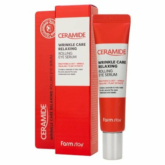 Укрепляющая сыворотка для кожи вокруг глаз Farmstay с керамидами, 25 мл