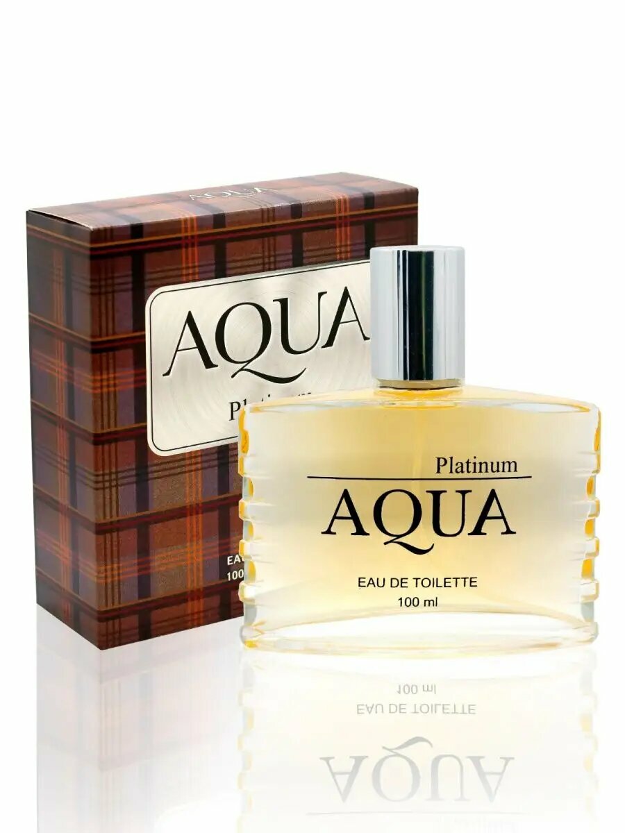Туалетная вода Delta Parfum Aqua Platinum Platinum, фужерная, для мужчин