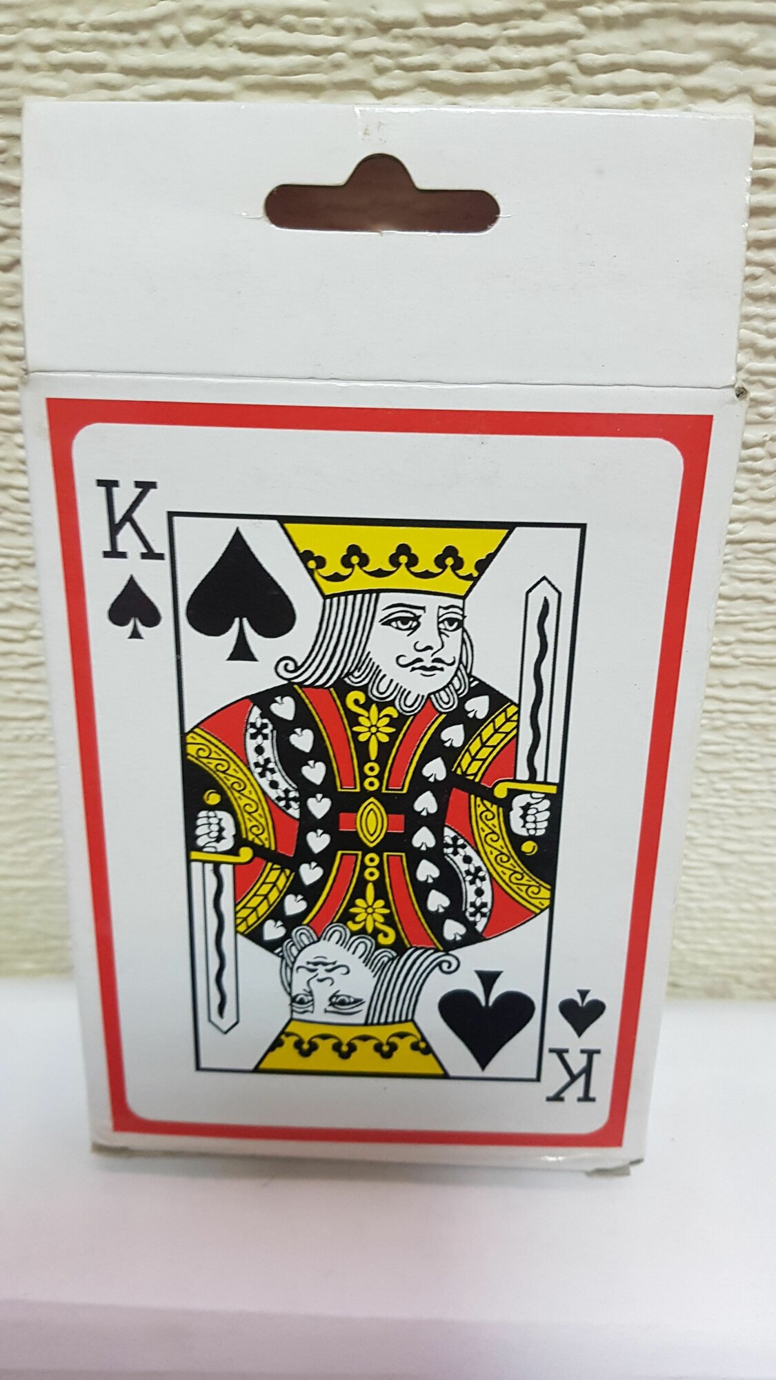 Карты игральные "JUMBO" 54шт большие 12,5х8,5см, бумажные, атласные