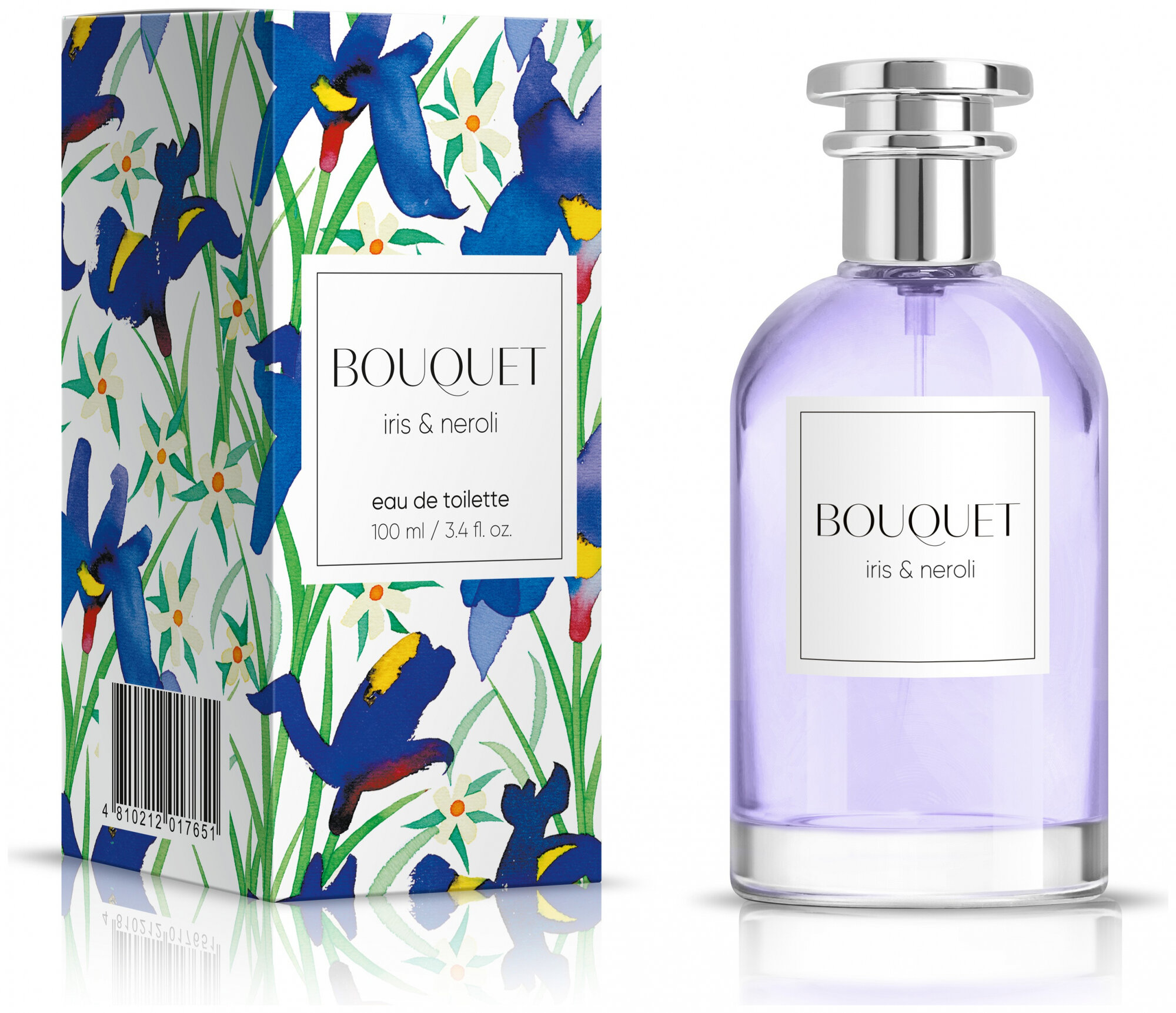 Туалетная вода Dilis Parfum Туалетная вода женская Bouquet Iris And Neroli (Объем 100 мл) - Белорусская косметика