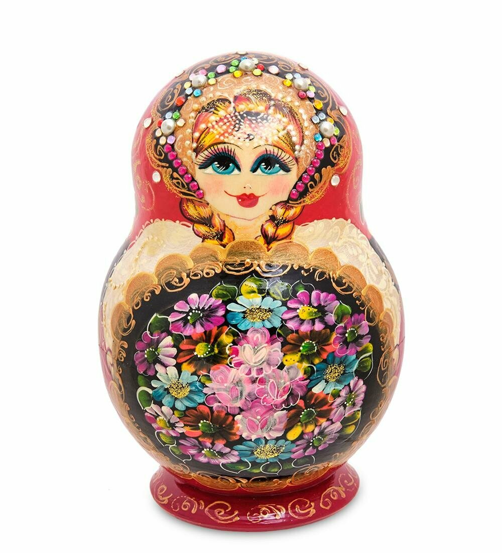 Матрешка 10м "Алевтина" A2179351 Народные промыслы, Дерево липа, краски, лак