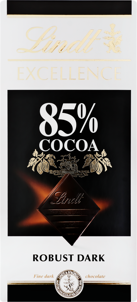 Шоколад горький LINDT Excellence 85% какао,100г