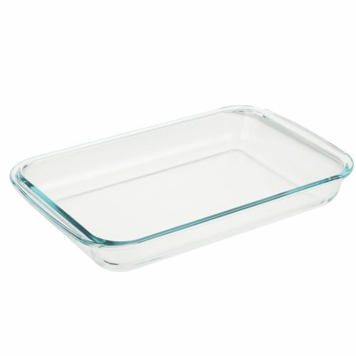 Форма Satoshi для запекания жаропрочная прямоугольная, с ручками, стекло, 39,3х23,6х5,2см, 3л (825-023)