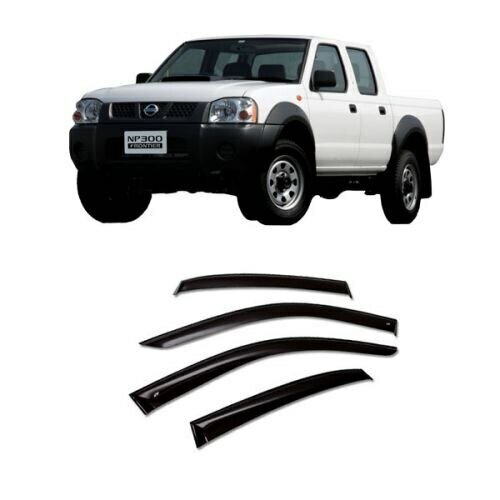 Дефлекторы боковых окон NISSAN Navara Ниссан Навара (1998-2007) дефлекторы окон