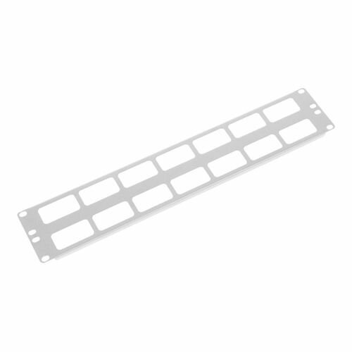 Кабельный органайзер гориз. ЦМО (ГКО-О-2) двухсторонний окна 2U шир:19"